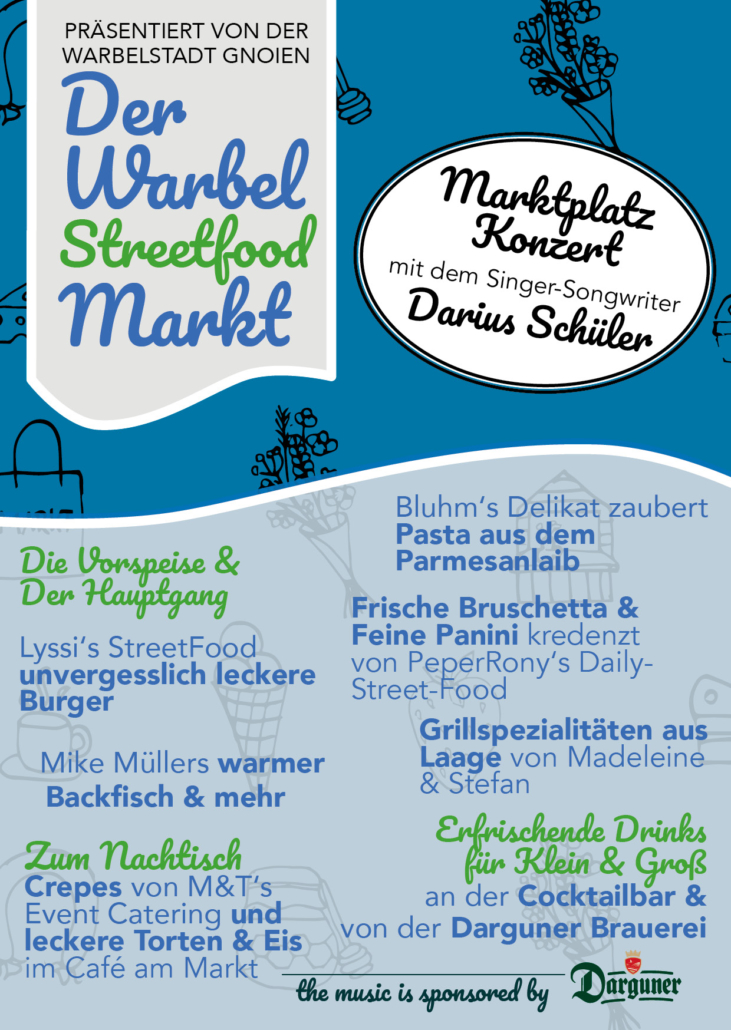 Der Warbel Streetfood Markt – Warbelstadt Gnoien